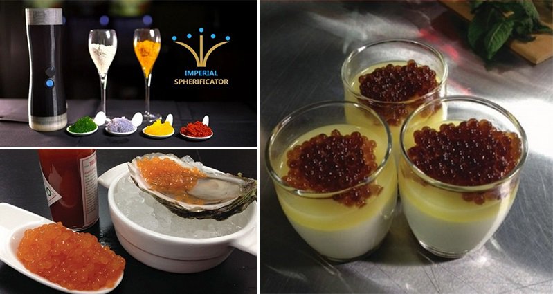 This Imperial Sphericator Turns Foods Into Caviar-Like Jelly Spheres