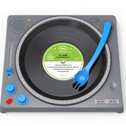 DJ Dinner Plate