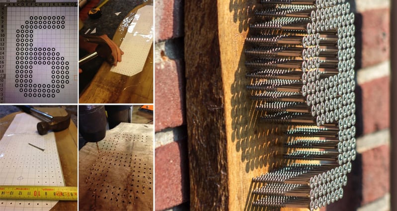 Guy Comes Up With Awesome DIY Idea For Home Numbers On His New House