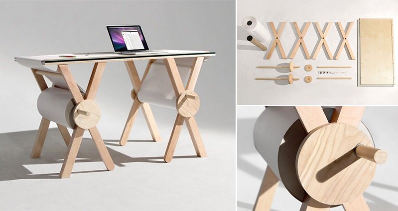 Kirsten Camara Designs The 'Analog Memory Desk' To Record Your Notes ...