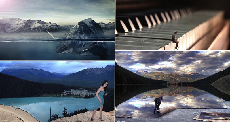 Nature And Urbanism Combine To Make This Incredible And Surreal Art