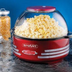 Stirring Popcorn Maker And Nut Toaster