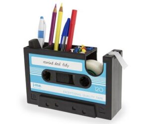 Cassette Tape Desk Tidy