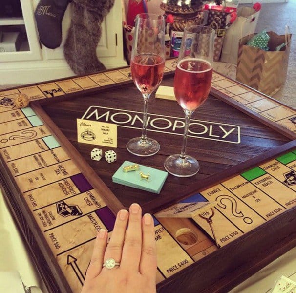 This Monopoly Themed Proposal Will Inspire You To Get Creative With ...