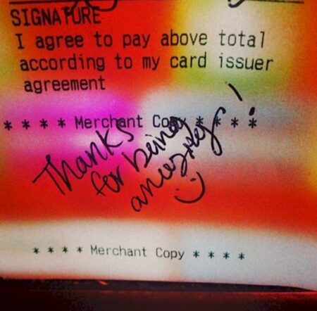 12 Adorable Notes Between Restaurant Customers And Servers
