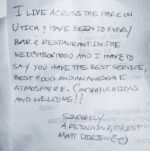 12 Adorable Notes Between Restaurant Customers And Servers