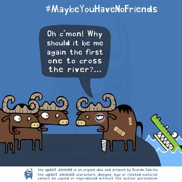 13 Upset Animals Airing Their Problems Through Hilarious Illustrations