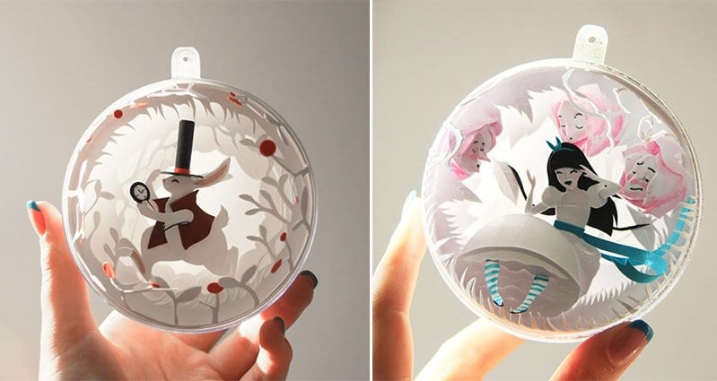 Adamova Marina Creates Magical 'Alice In Wonderland' Themed Tree ...