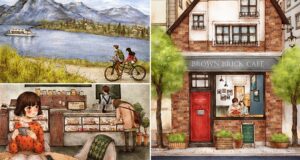 These Wistfully Beautiful Illustrations By Aeppol Capture The Wonder Of ...