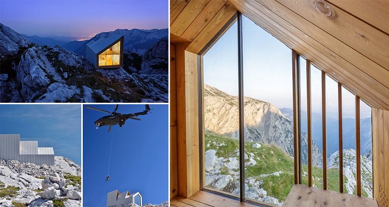 This Incredible Alpine Shelter Is Built On The Slovenian Alps
