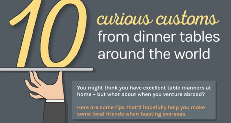10 Strange Dining Customs From Around The World