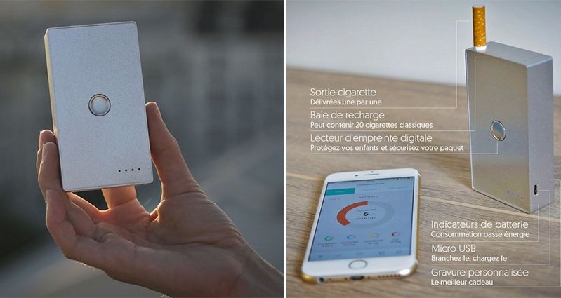 This Cigarette Pack Attaches To Your Smartphone To Limit How Much You Smoke