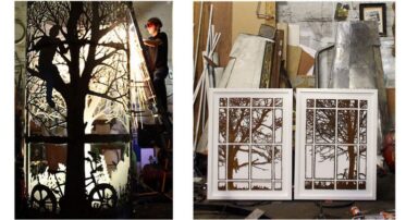 Dan Rawlings Creates Awesome Art From Recycled Tools