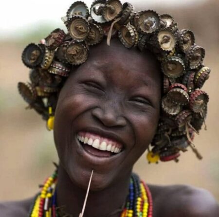 Eric Lafforgue Photographs This Ethiopian Tribe's Creative Use Of Trash