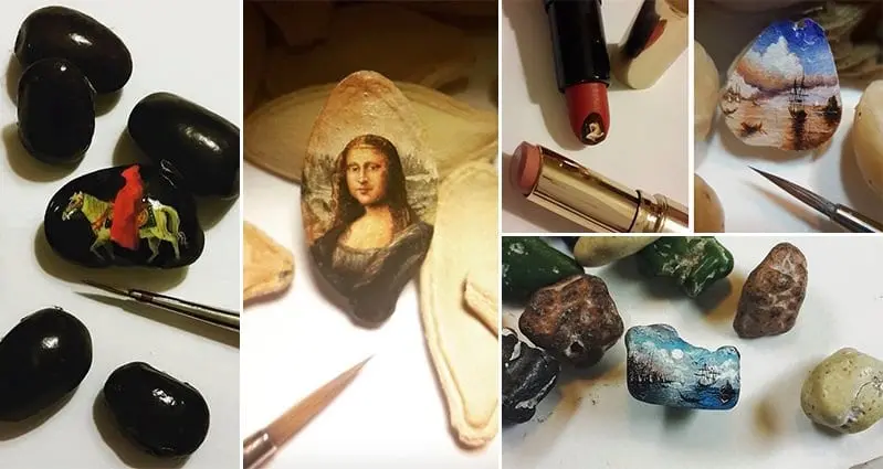 Hasan Kale Creates Incredible Micro-Paintings On Tiny Objects