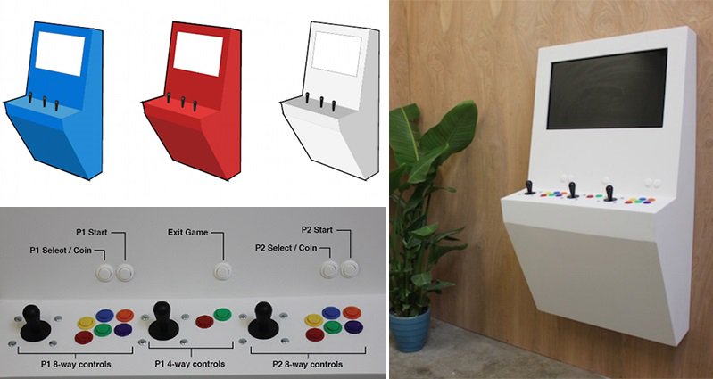 This Modern Take On An Arcade Machine Is Made For The Home