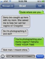 21 Text Messages Made Hilarious By The Auto Correct Function