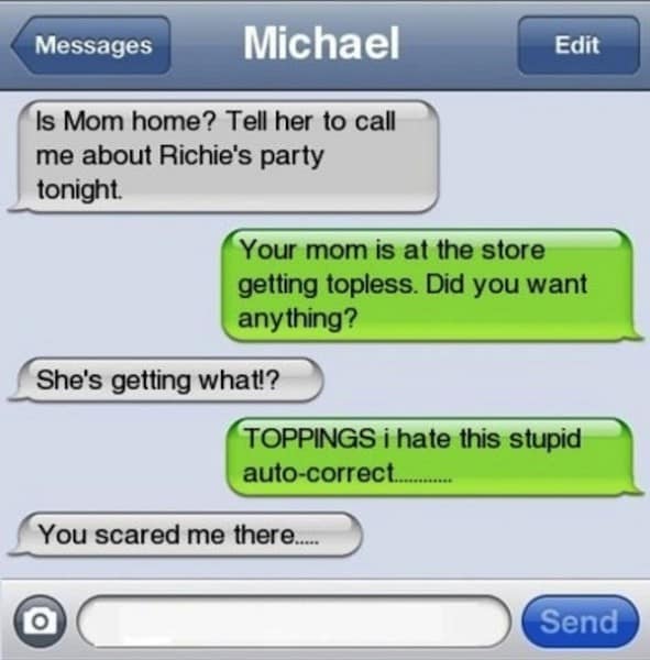 21 Text Messages Made Hilarious By The Auto Correct Function