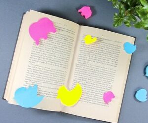 Pink Elephant Sticky Notes
