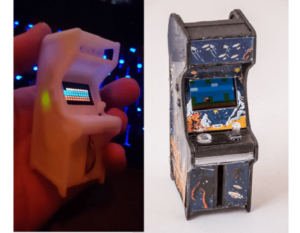 The 'Tiny Arcade' Is The Smallest Playable Retro Gaming Cabinet Ever