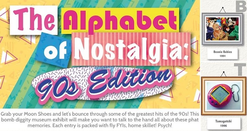 This A-To-Z Of Iconic Toys, Trends And Gadgets From The '90s Will Bring ...