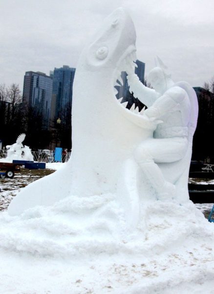 16 Incredible Snow Sculptures That'll Make Your Snowman Look Lame In ...