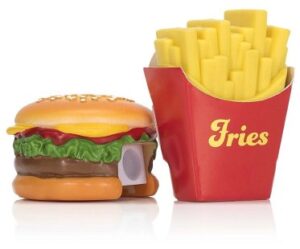 Burger Sharpener And Fries Eraser