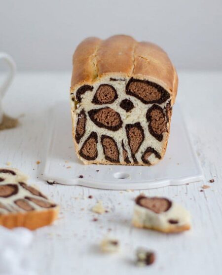 French Baker Creates Awesomely-Patterned Leopard Milk Bread