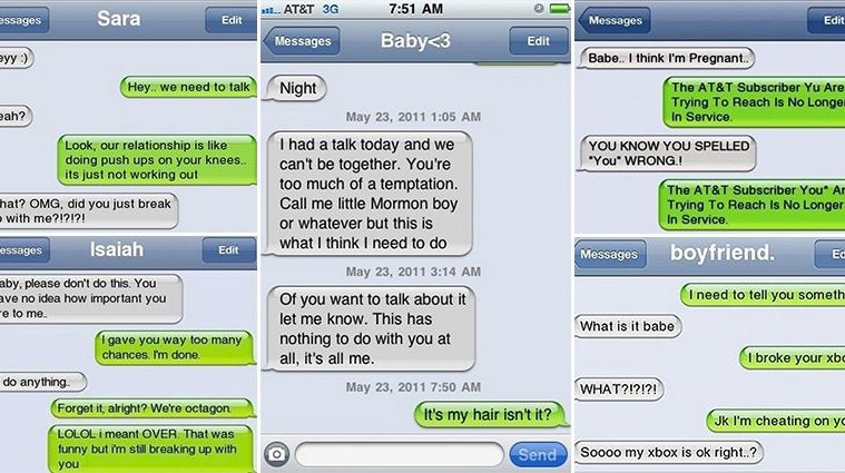 14 Of The Most Awesome Breakup Texts Ever