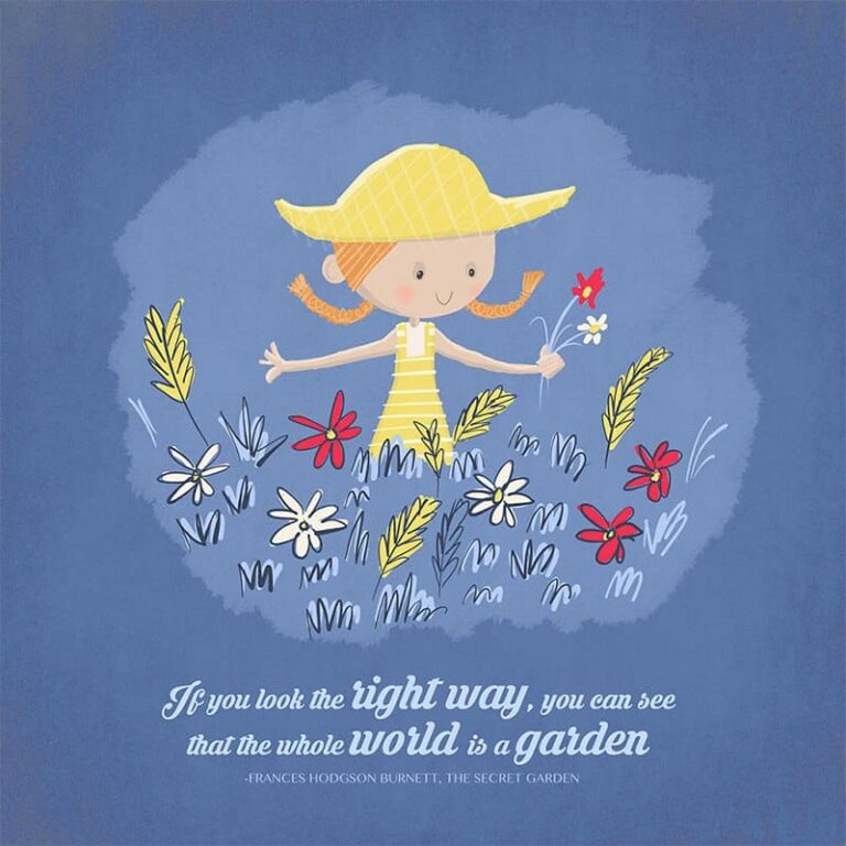 10 Adorable Illustrations Of Quotes From Well Known Children's Books