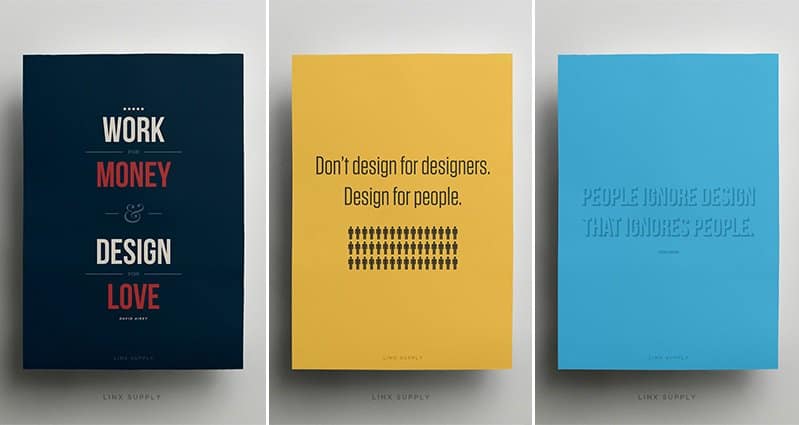 10 Awesome Posters With Inspirational Quotes For Designers