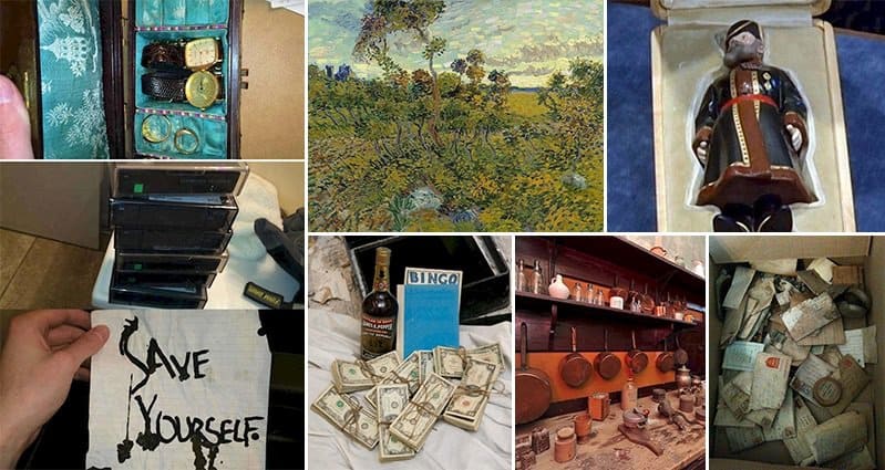 13 Surprising Things People Found In Their Own Homes