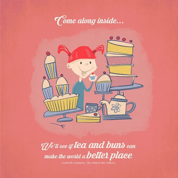 10 Adorable Illustrations Of Quotes From Well Known Children's Books