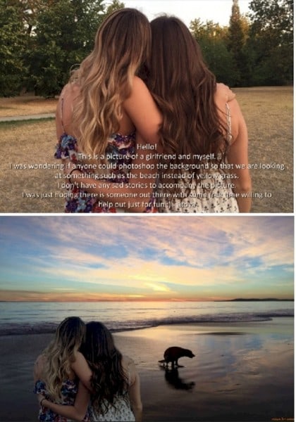 Photoshop Requests Carried Out With Hilarious Results