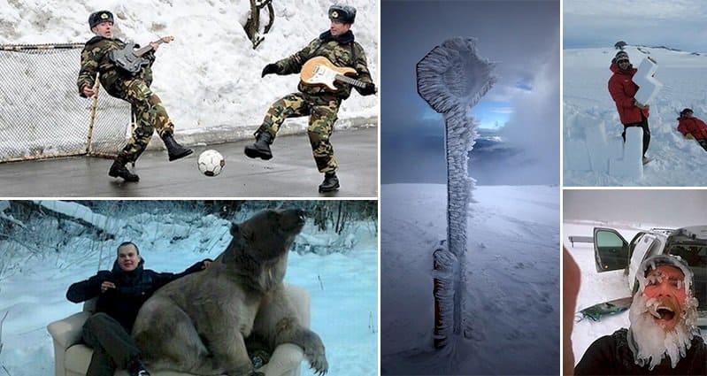 10 Bizarre Things That You Might See During A Russian Winter