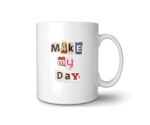 DIY Ransom Note Mug