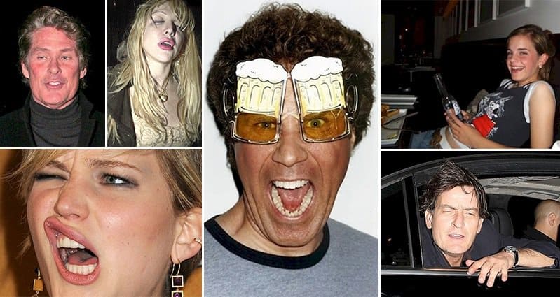 13 Drunk Celebrities Caught On Camera After A Few Too Many