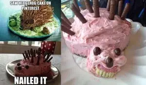 16 Amusing 'Nailed It' Cake And Dessert Fails