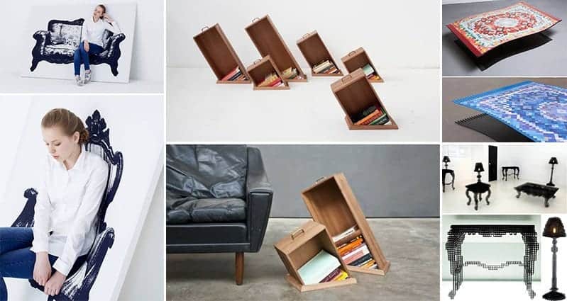 10 Incredible Pieces Of Optical Illusion Furniture That Will Make Any ...