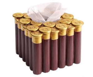 Shotgun Shell Tissue Box Cover