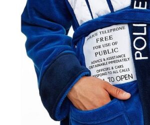 Tardis Fleece Robe