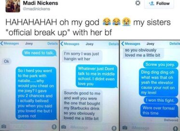 14 Breakup Photos That Are Hilariously On Point