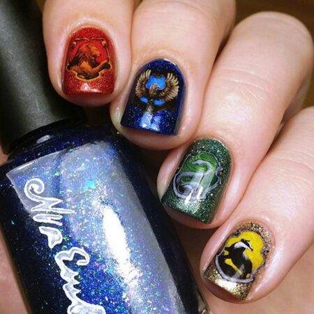 12 Awesome Nail Designs Inspired By 'Harry Potter'