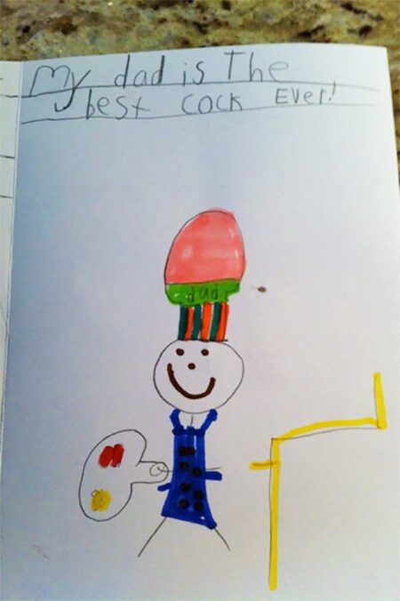 13 Accidentally Inappropriate Kids' Drawings That Turned Out Hilarious