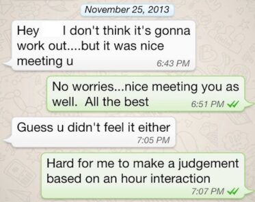 14 Hilarious First Date Texts That Will Make You Laugh Out Loud