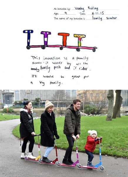 15 Crazy Inventions By Kids Turned Into Real Product Prototypes