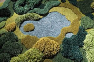 Bring A Part Of The Outdoors Into Your Home With These Crazy Moss-Like Rugs