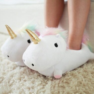 These Adorable Light-Up Slippers Are A Must Have For Unicorn Lovers