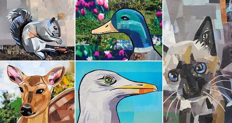 14 Amazing Pieces Of Art Made With Paper Strips