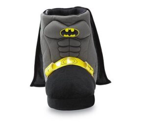 Batman Boot Slippers With Cape